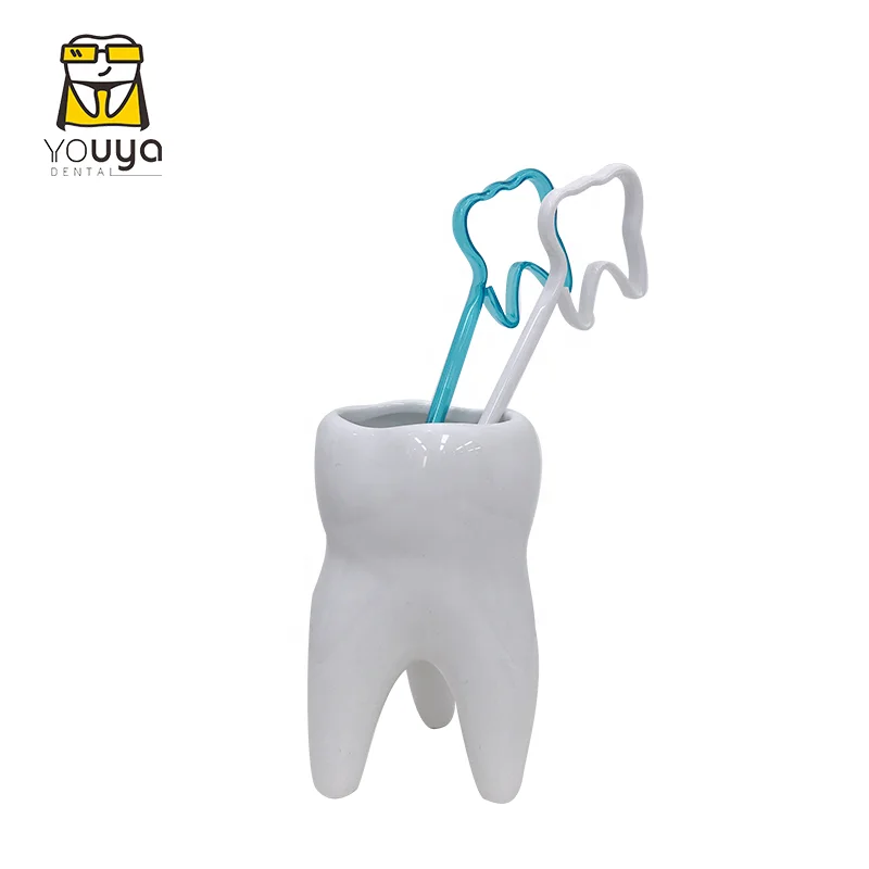 High Quality Ceramic Tooth Shape Pen Holder,Custom Pencil Holder - Buy ...