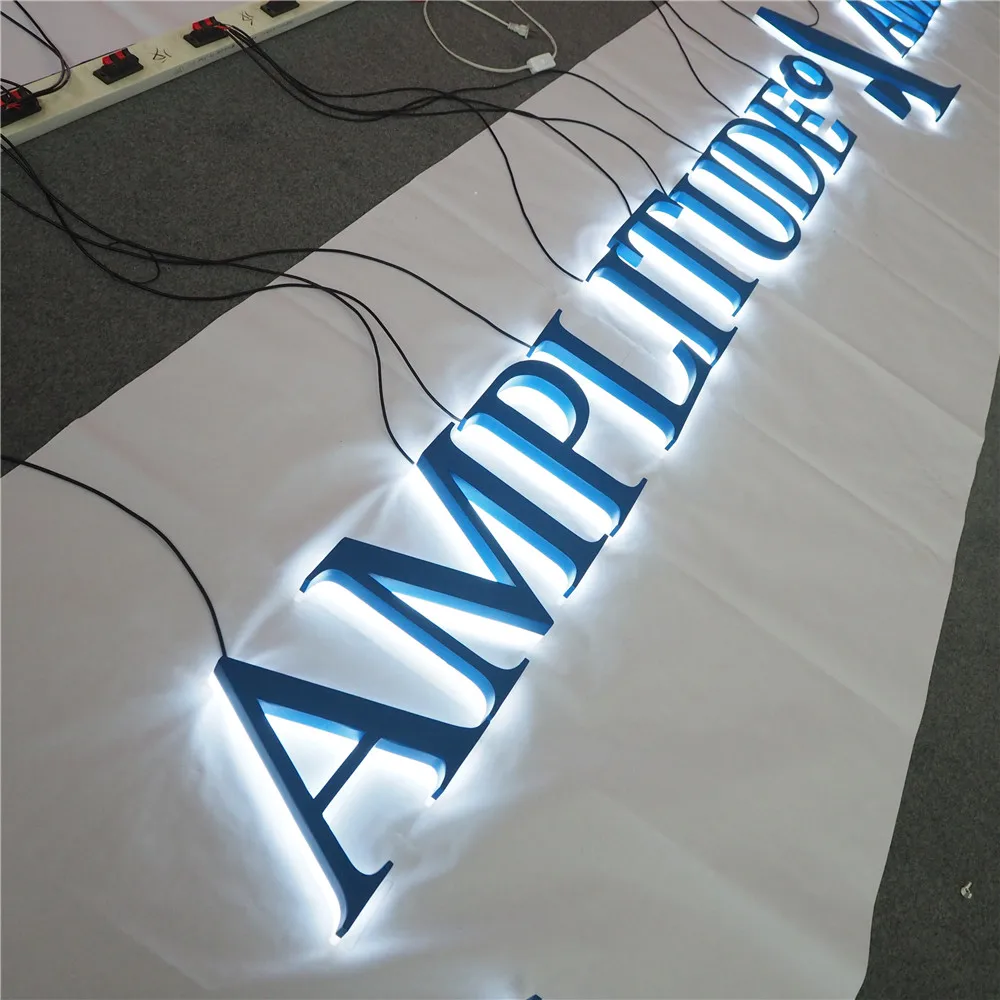 Outdoor 3d Letter Acrylic Big Luminous Letter Commercial Sign - Buy ...