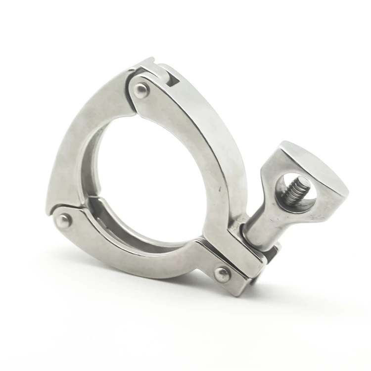 Stainless Steel 13 ISO-3P Three Segment Sanitary Clamp Tri Clover ...