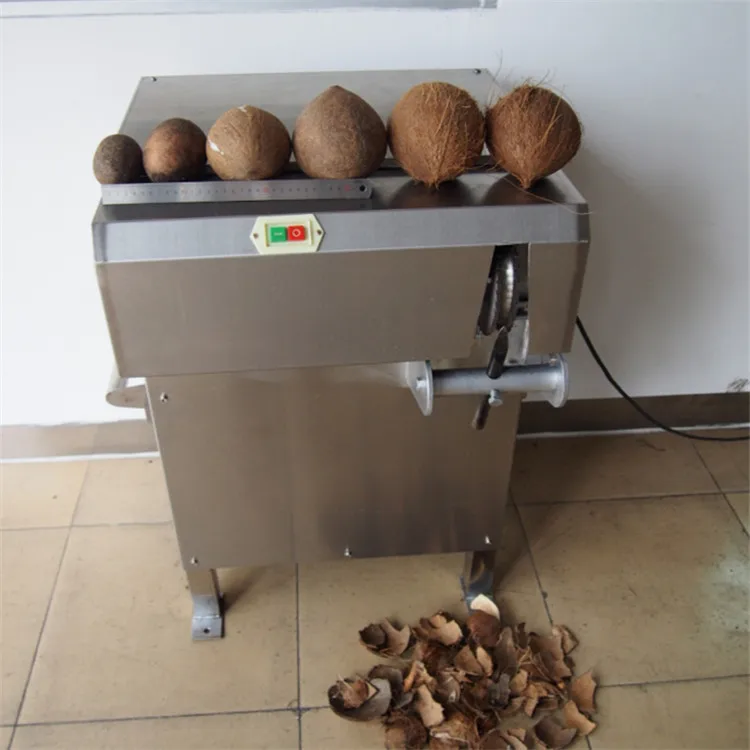 Industrial Coconut Desheller Coconut Peeling Dehusking Machine - Buy ...