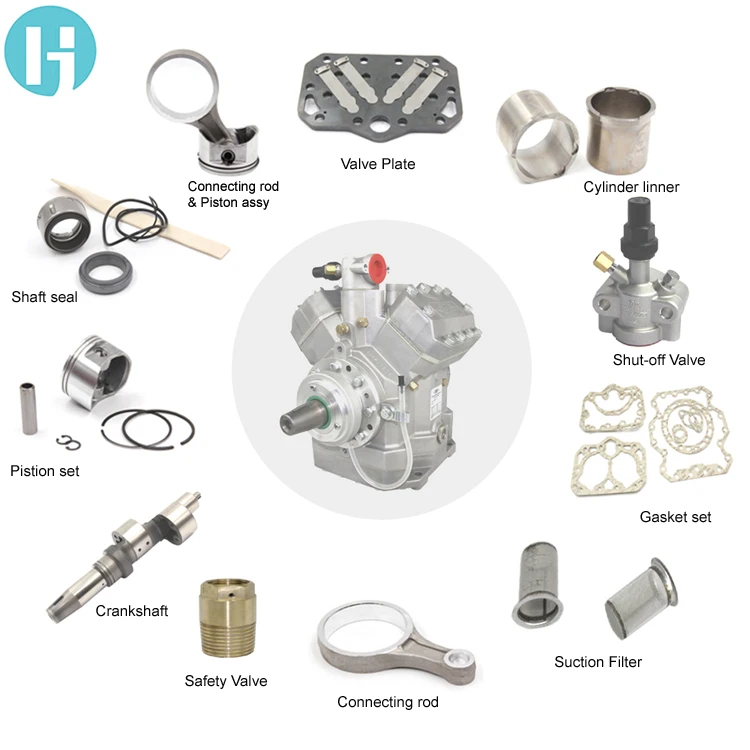 High Quality Fast Delivery 4NFCY 6NFCY Spare Parts for Bitzer Compressor