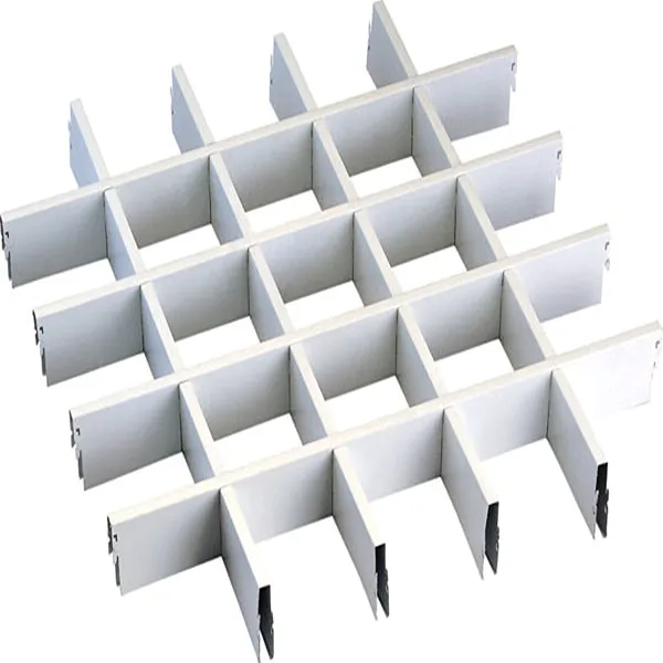 Acebond Ceiling Tiles Grille Open Cell Ceiling Aluwoodm Metal Modern ...