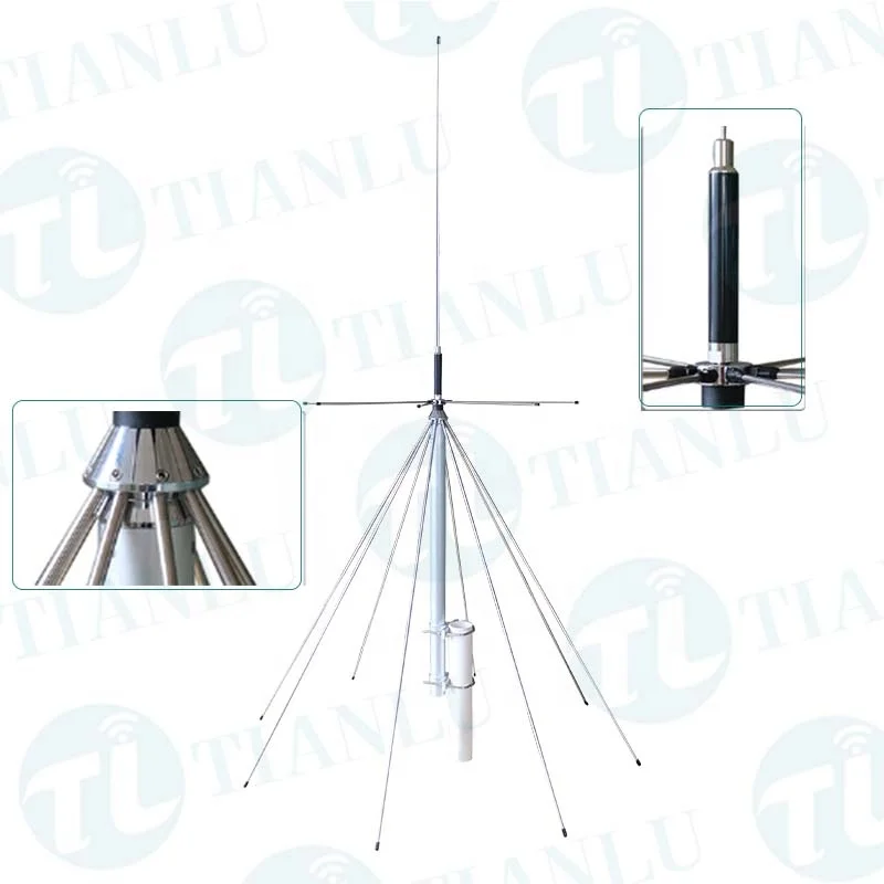 Diamond 25-3000mhz Scanner Antenna Base Station D3000n Discone Antenna ...