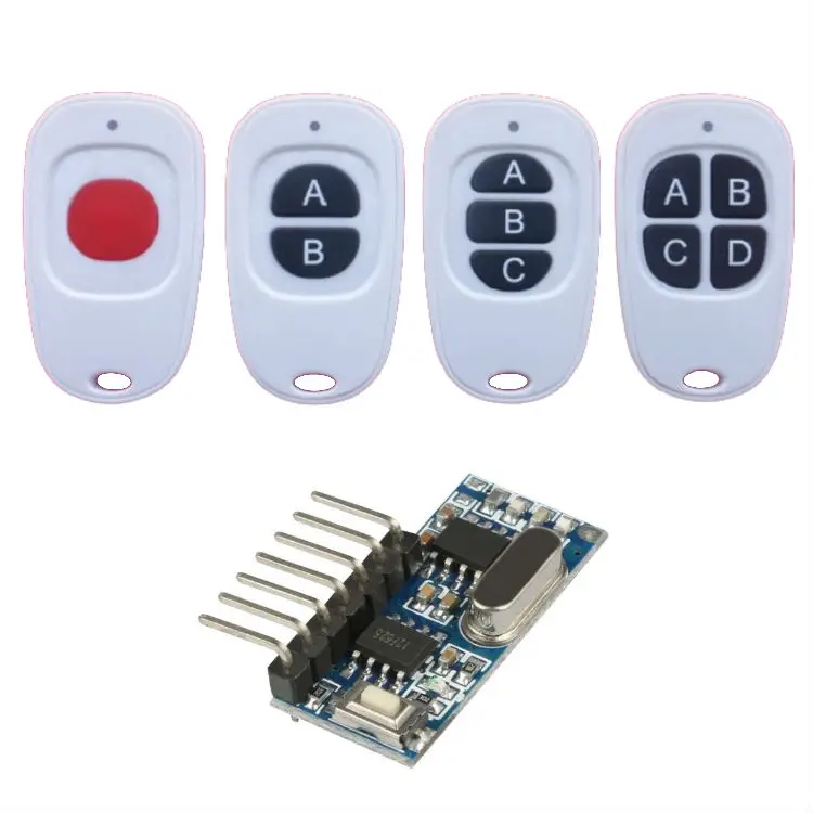 4 Channel 315mhz Wireless Remote Control Module - Durable & Versatile