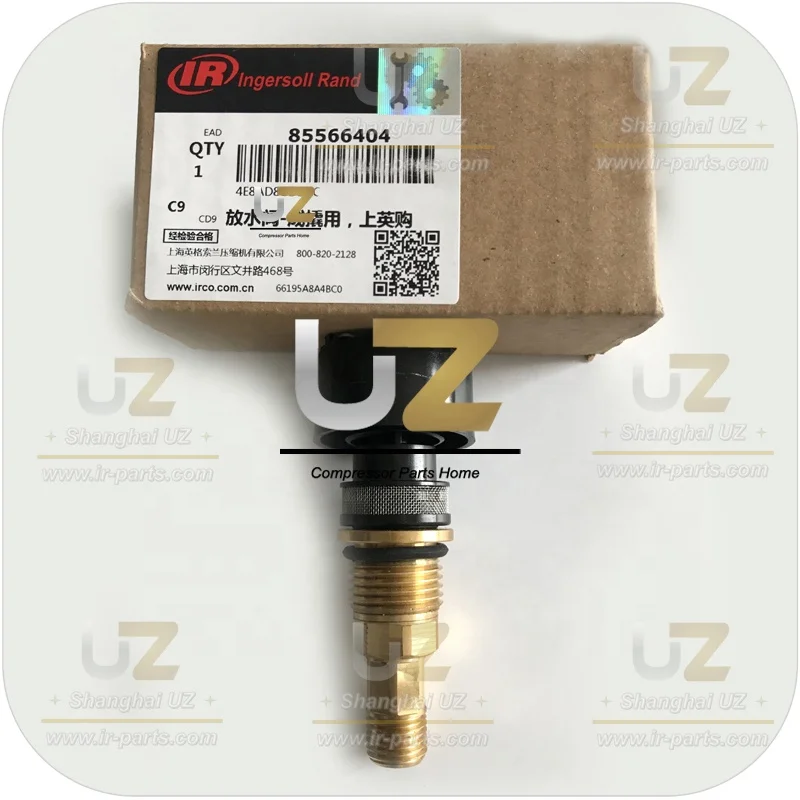 Original válvula de drenaje 85566404 para Ingersoll Rand compresor ...