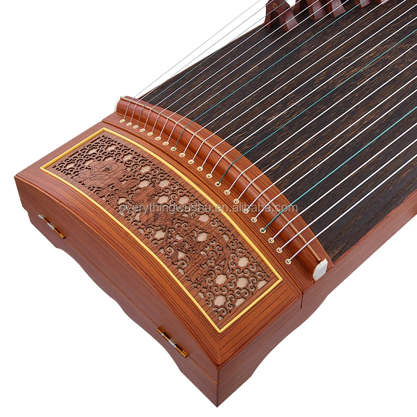 Guzheng Chinese Yangzhou 21 Strings Zither Musical Instrument