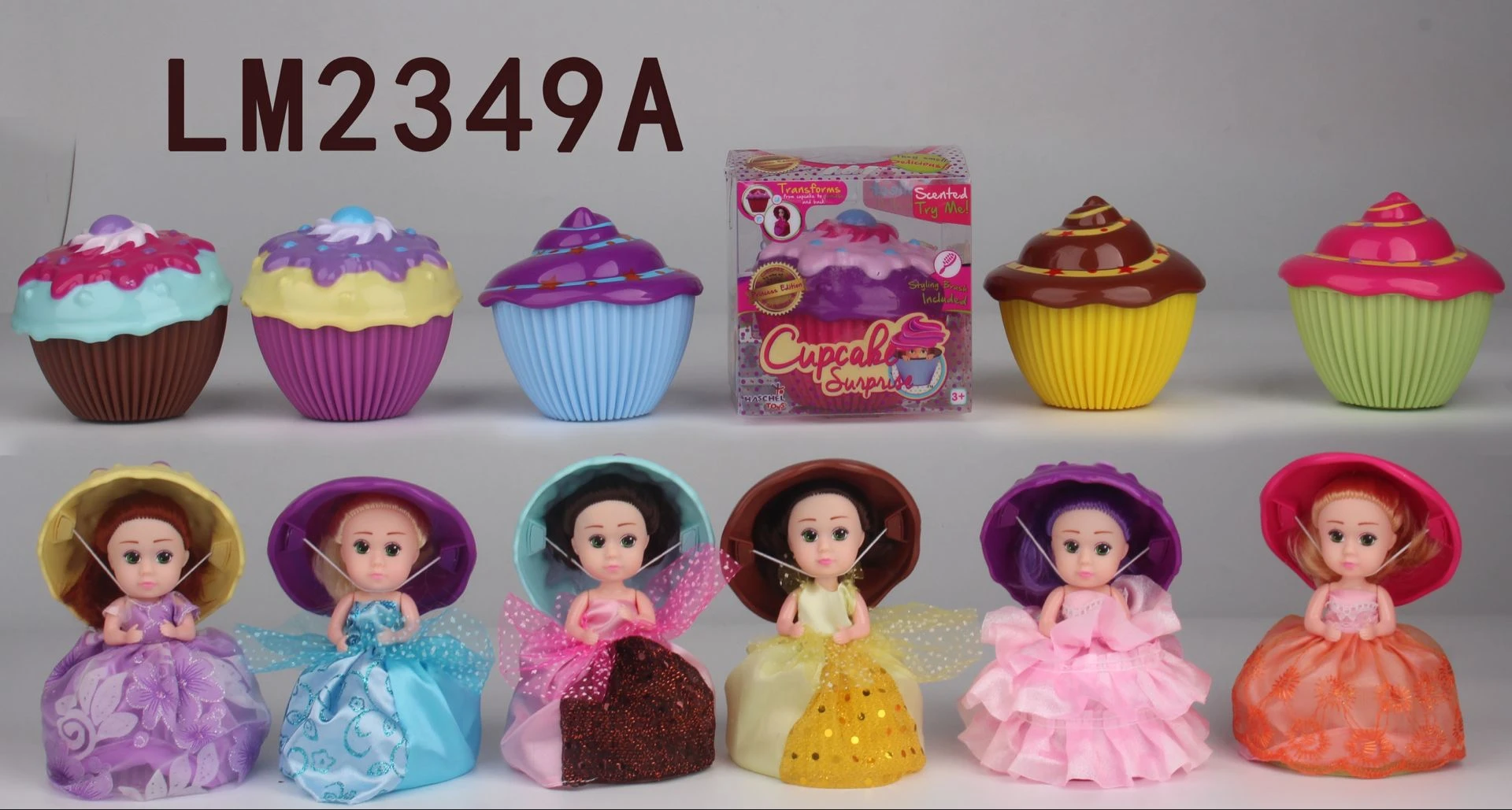 Cute Cupcake Doll With Surprise Scented Mini Princess Dolls Wholesale ...