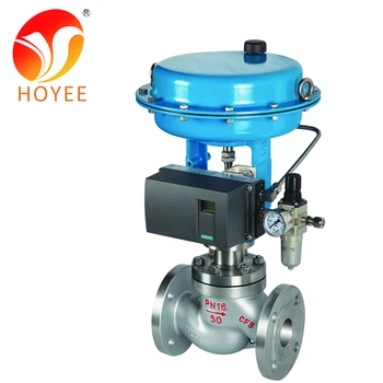 Masoneilan Pressure Globe Control Valve With Pneumatic Actuator And ...