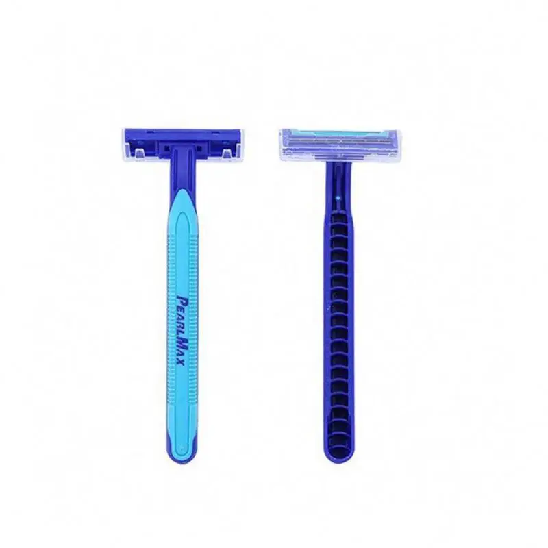 Pearlmax Oem剃须刀一次性锐化不锈钢双刀片男式直刀双刀片安全剃须刀 - Buy 双刀片安全剃刀，男士直剃刀，oem剃须刀一次性 ...