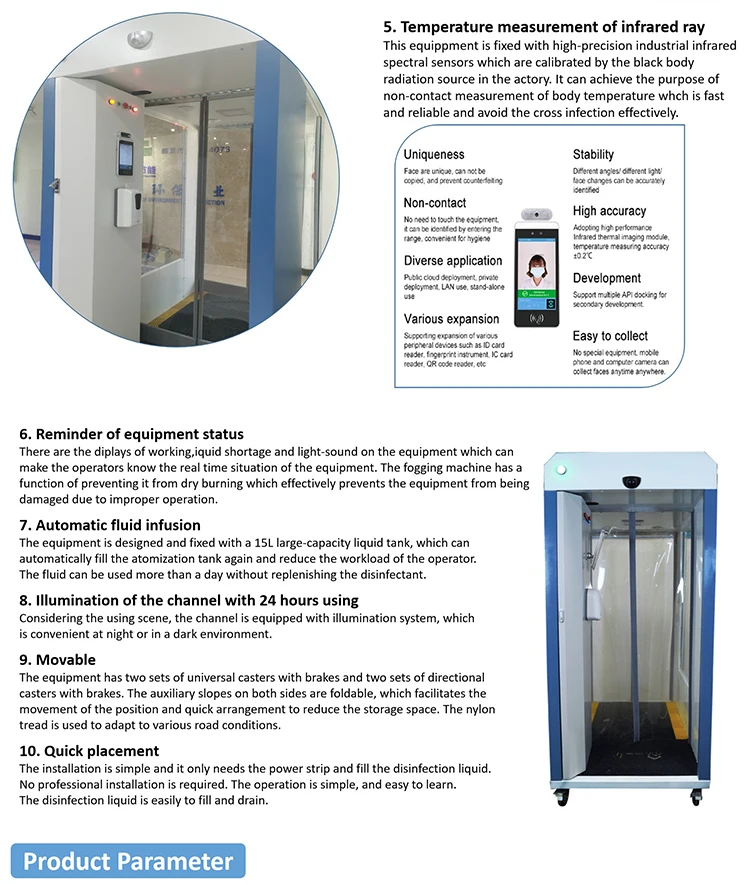 Mobile Thermometry Epidemic Prevent Disinfection And Sterilization ...