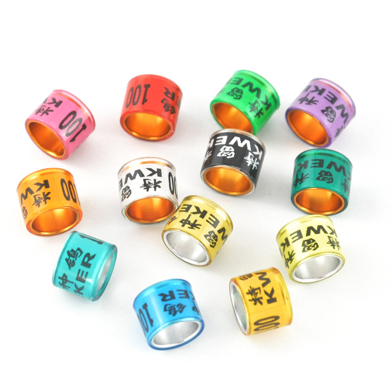 Pigeon Foot Rings - Customizable Bands for Birds