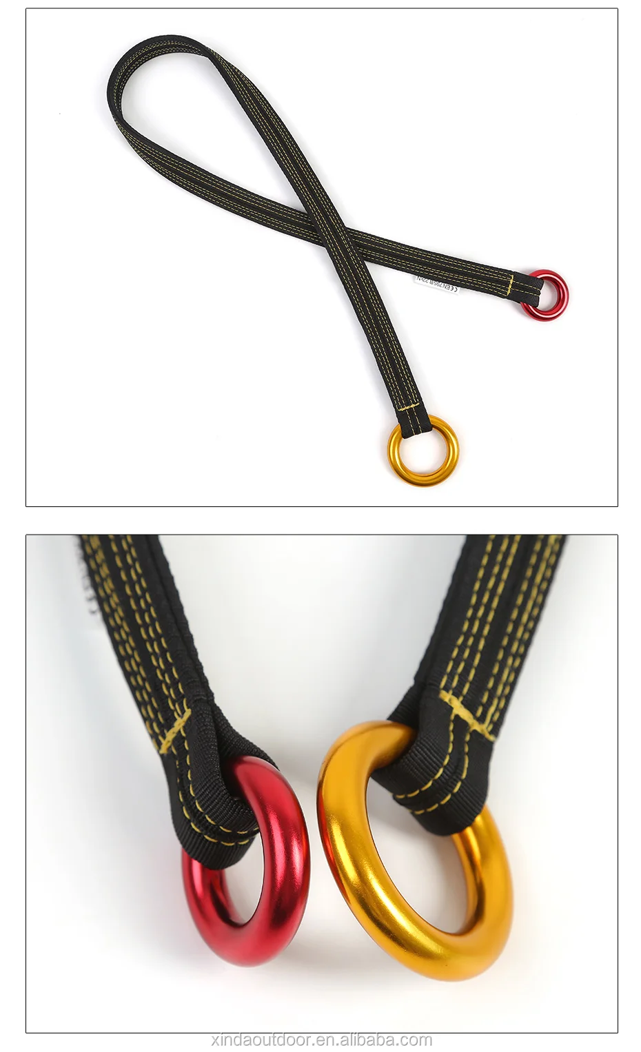 XINDA Arborist Friction Saver - Safe Tree Climbing Straps