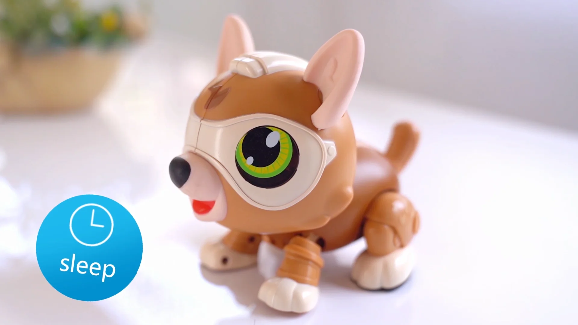 2024 Robot Dog Toys Sounding Learning Toys Voice Control Cute Robot ...