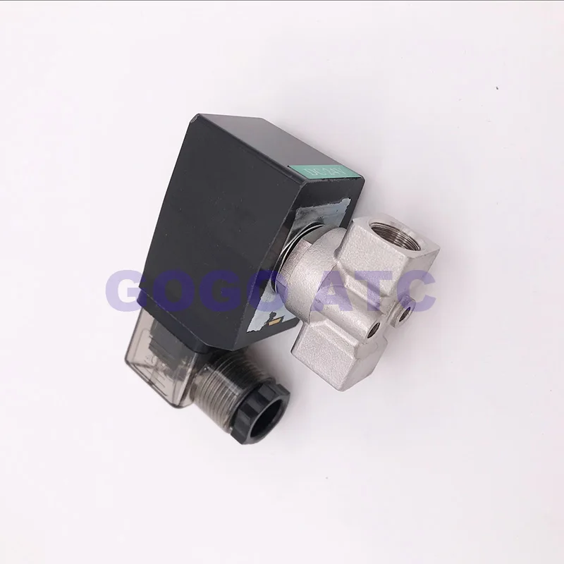 2 Way SUS304 Water Solenoid Valve Normally Close Port G1/4" AC220V Orifice 3mm/4mm/5mm/6mm 0 ...