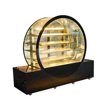 New Design Round Pastry Display Refrigerator Bakery Cake Showcase - Buy ...
