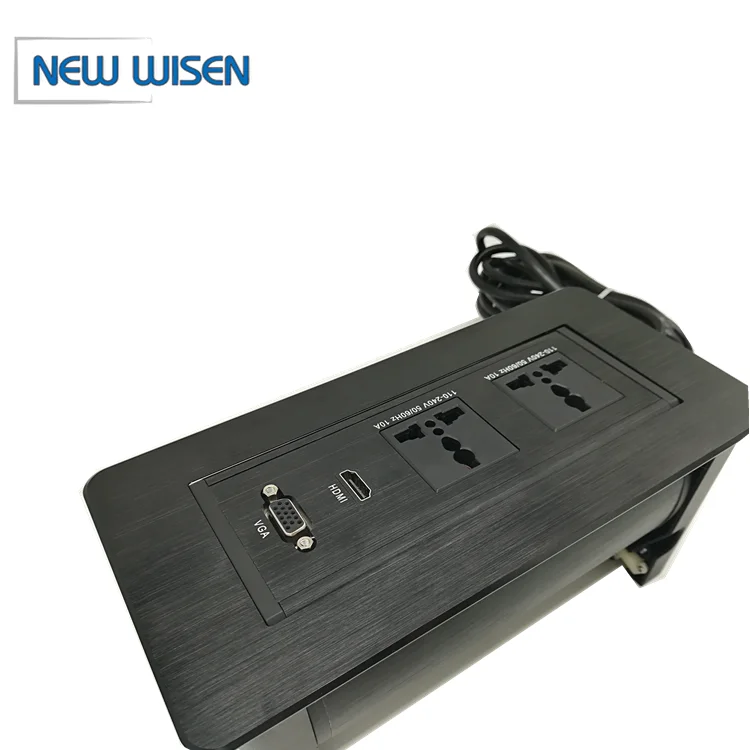 Desk Flip Up Power Connector Flip Up Table Rotation Hidden Desktop ...