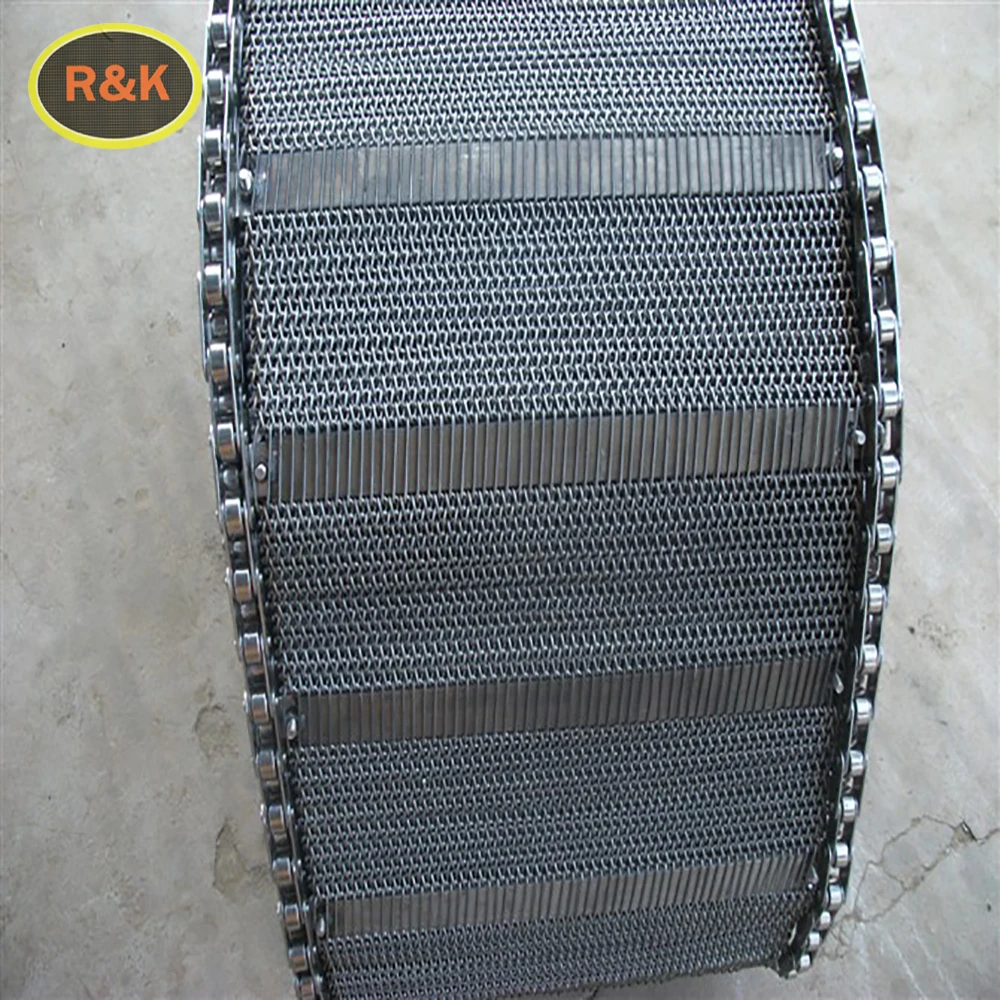 304 Stainless Steel Chain Mesh Conveyor Belt - Durable & Versatile