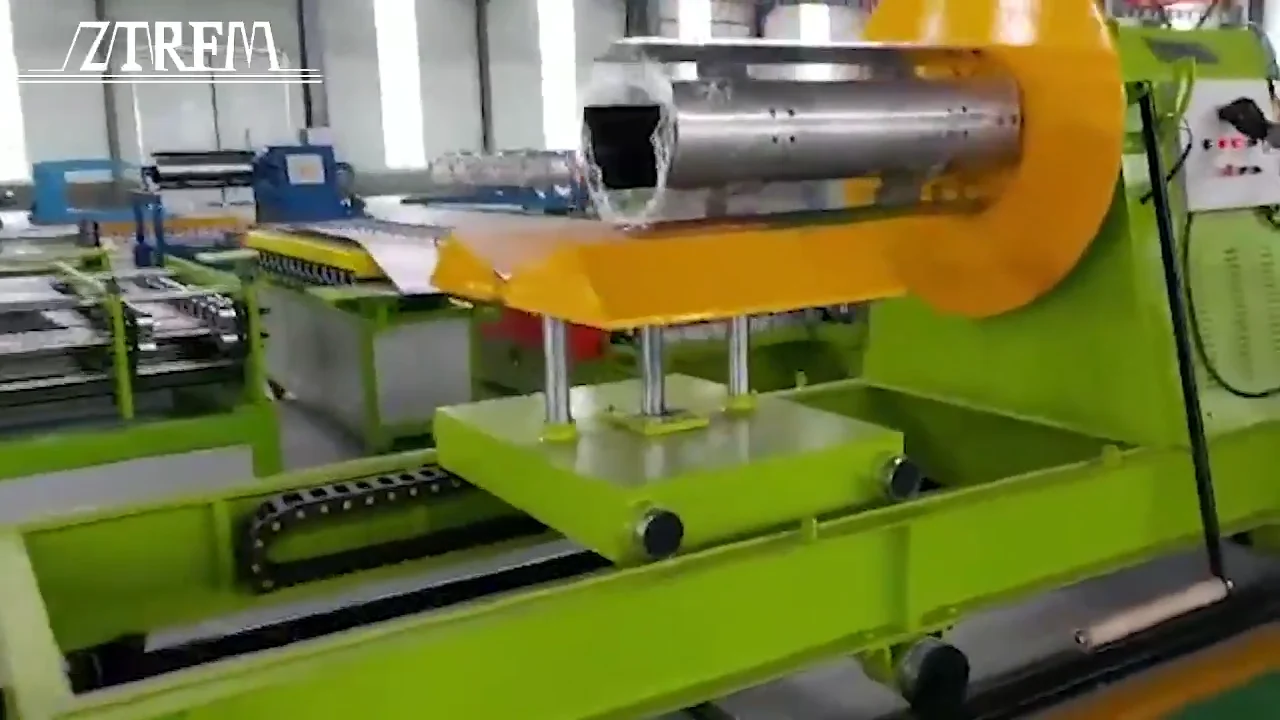 Wheels Equipped Sheet Metal Decoiler/uncoiler For Press Machine - Buy ...