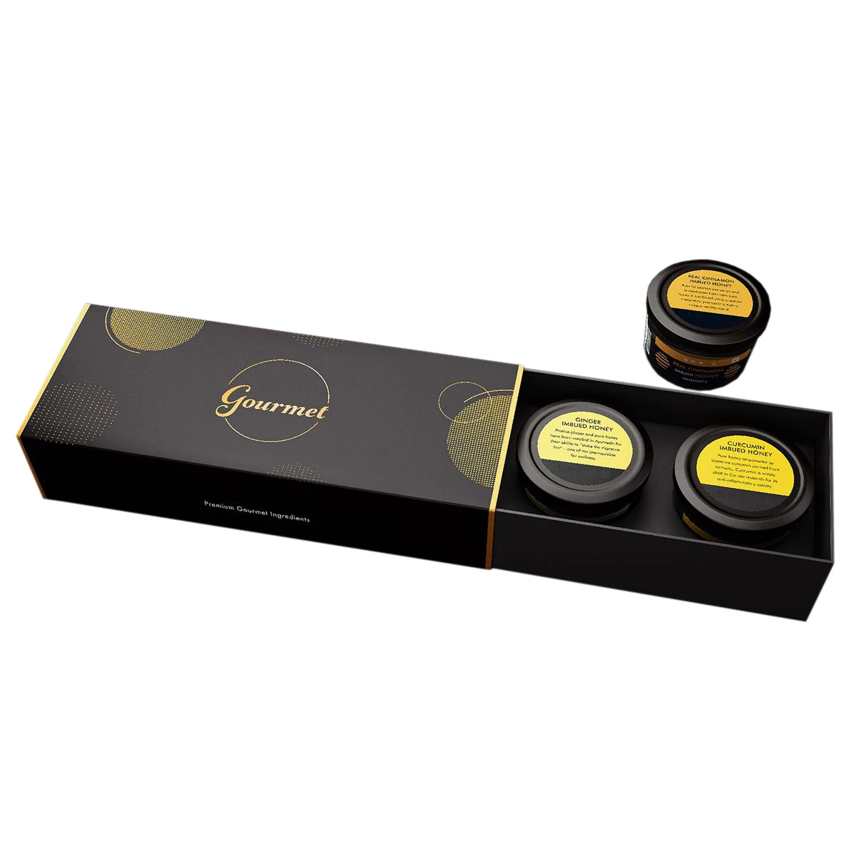 Luxury Custom Paper Packing Envases Miel Honey Jar Gift Box Packaging ...