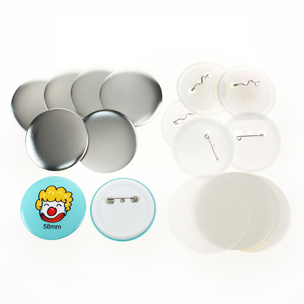 Shop High Quality Pin Badges - Diameter 58mm, Nickel-free