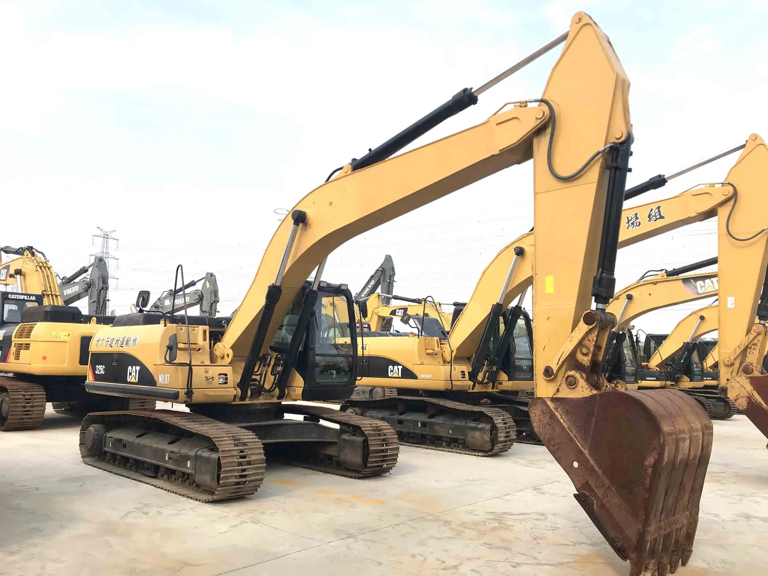 New Stock CAT 325C Excavator , Used Caterpillar 325C Digger , CAT Heavy ...