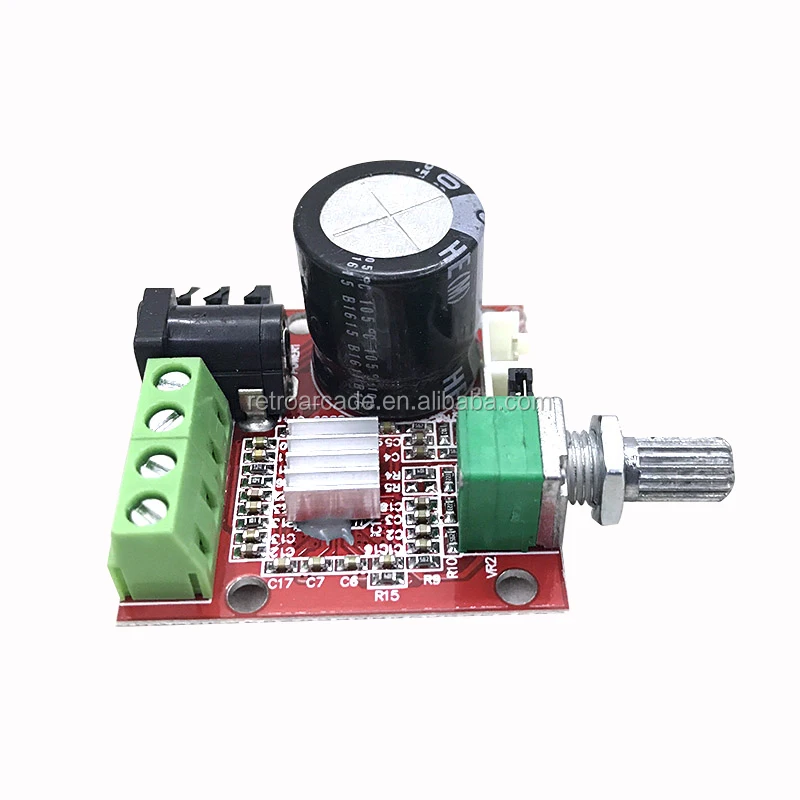 Mini Audio Power Amplifiers Boards 2.1 Home Theater Professional ...