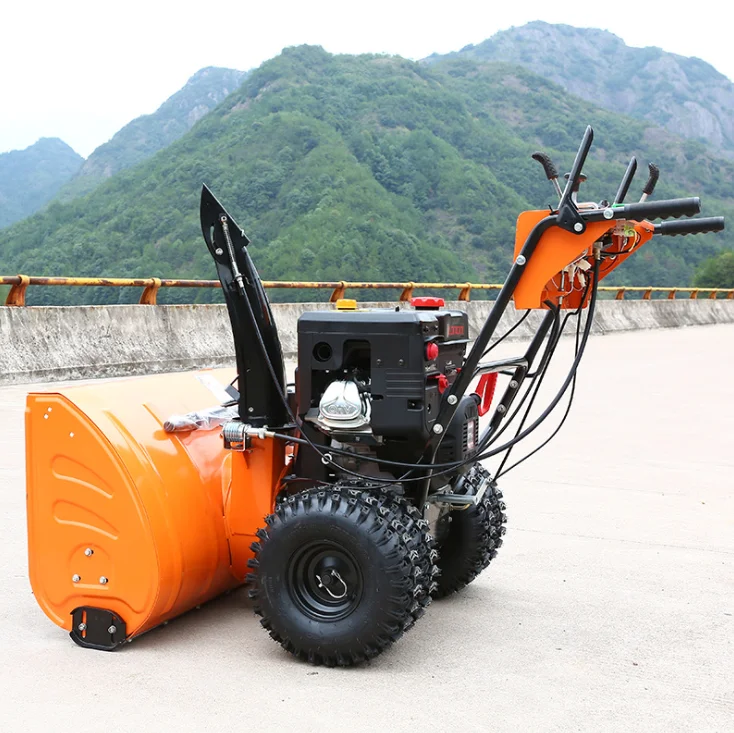 Hot Sale Zongshen Gasoline Engine 6.5hp Snow Thrower/ Snow Blower - Buy ...