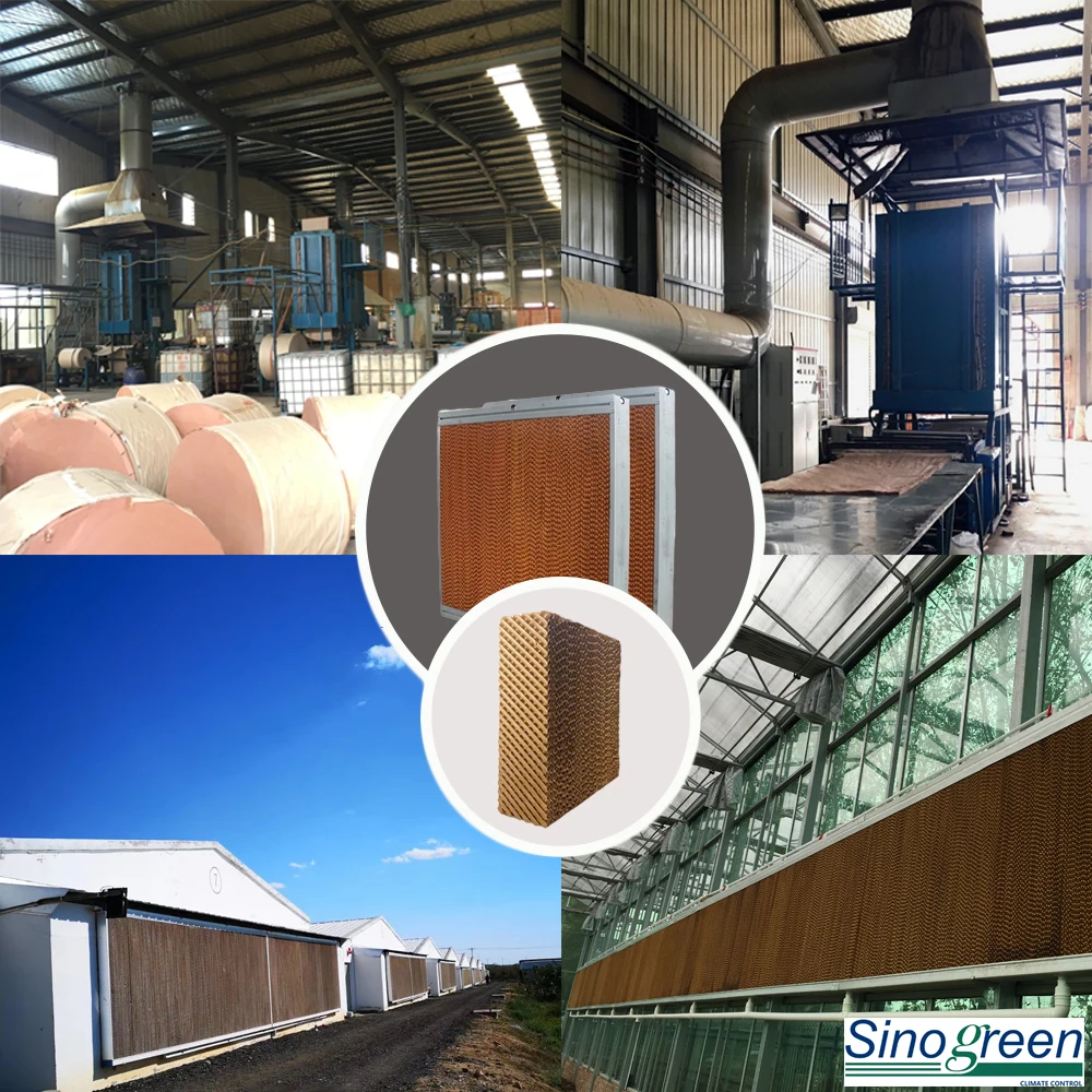 Factory Direct Honeycomb Evaporative Cooling Pad For Greenhouse - Buy ...