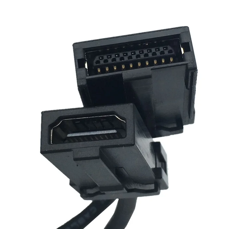 Hdmi E Type To Hdmi Female Am Hdmi Cable For Automotive Connection ...