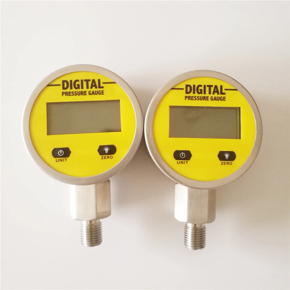 Micro Vaccum Digital Display Pressure Gauge -0.1~0 Mpa