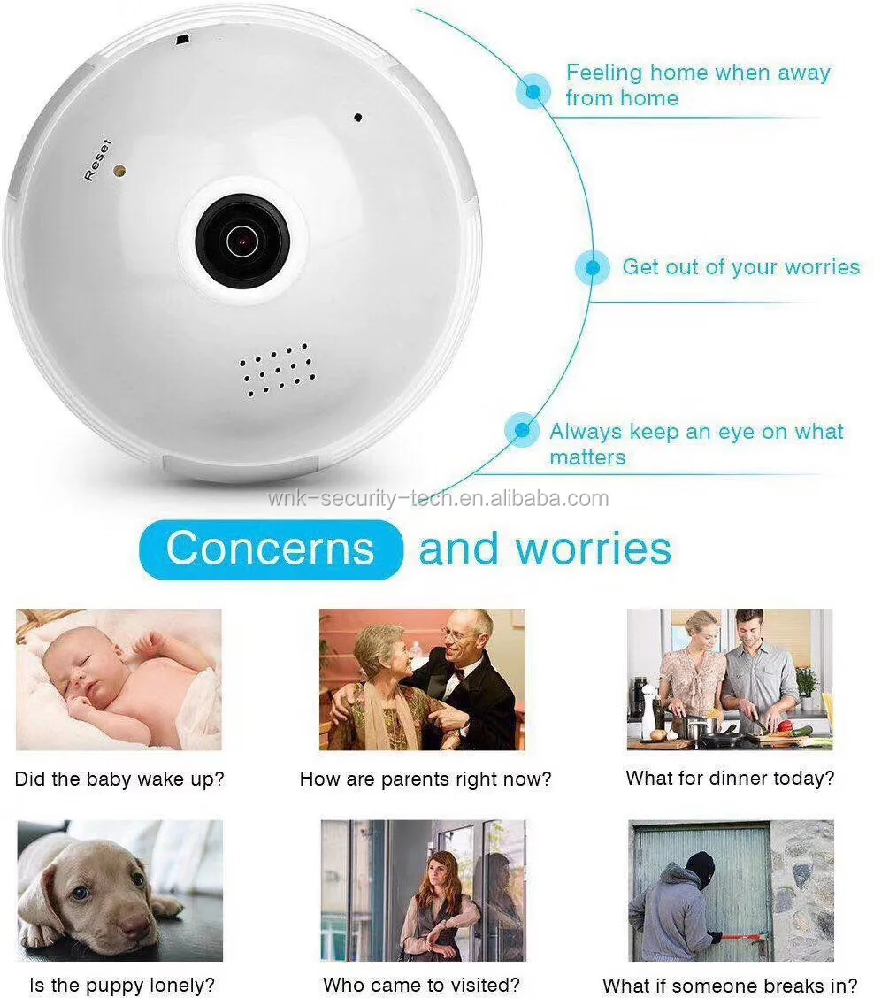 360 Degrees Ip Hidden Led Lamp Light 2mp Spy Wifi Bulb Camera With Sim ...