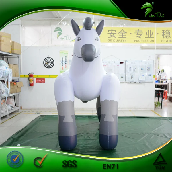 Life Size Inflatable Horse - Whitle the Giant Draft Toy