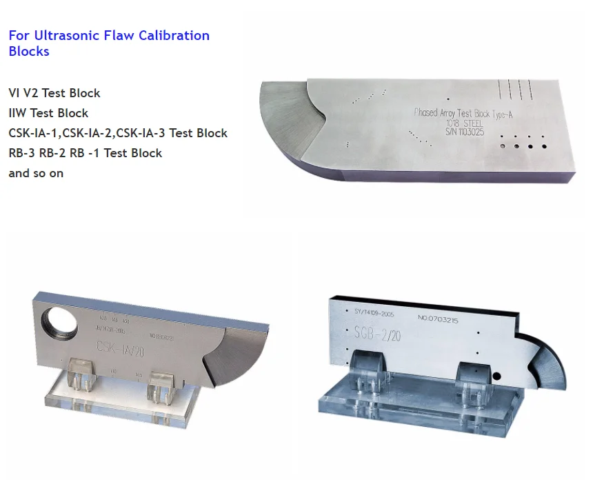 TESTECH Phased Array Test Block - Reliable NDT Solutions