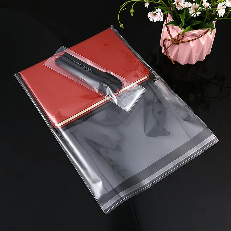 Clear Poly Opp Bag Bopp Cellophane Self Adhesive Bag Strong Sealing ...