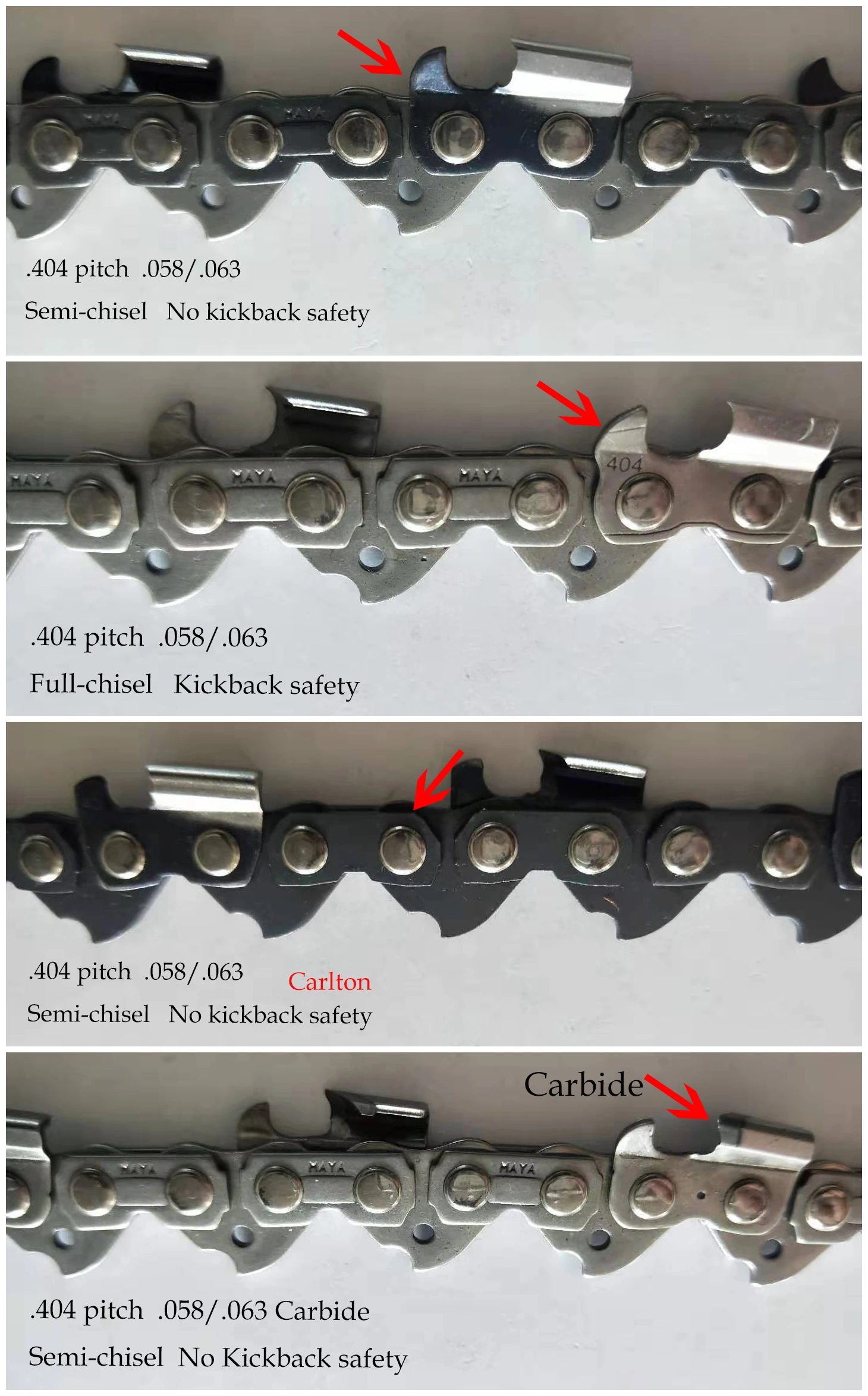 Qirui 18HX .404" .080" Harvester Saw Chain| Alibaba.com