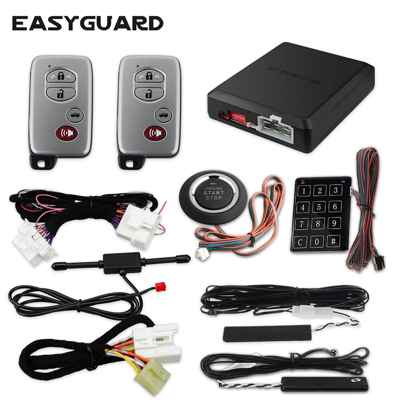 CAN BUS Remote Starter for Toyota Hilux 2016-2019 | Keyless Entry, Push ...