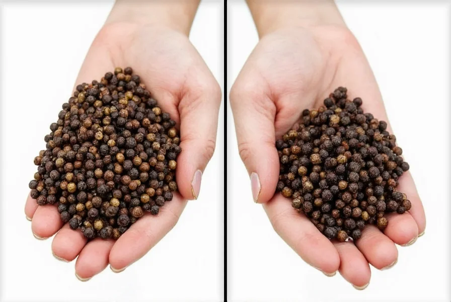 Black Peppercorn vs Black Pepper: Same Spice, Different Forms