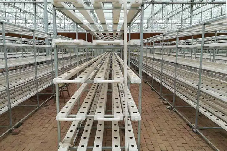 Square PVC Hydroponic Pipes - Durable & UV Resistant