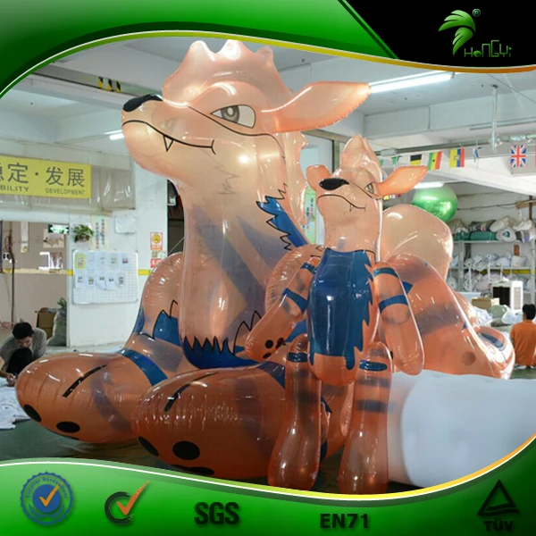 Hongyi Inflatable Arcanine - Transparent Pokemon Figure