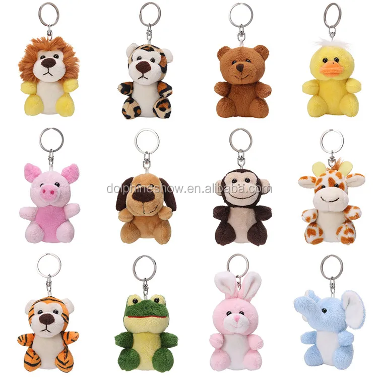 2020 New Various Stuffed Animals Keychain Gifts Custom Logo Stuffed ...