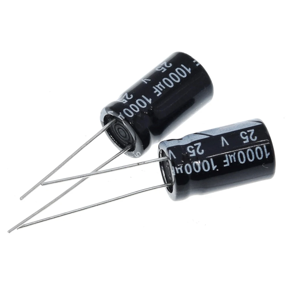 25V 1000UF Electrolytic Capacitors - Reliable Performance