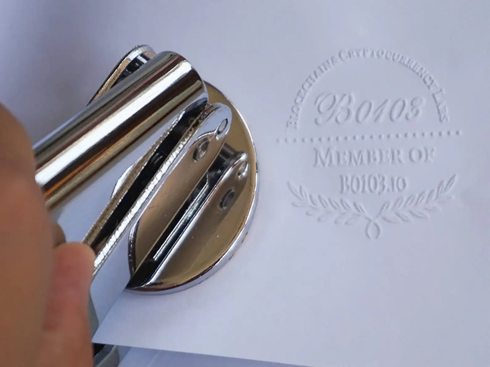 Custom Embosser Logo Stamp Personalized Wedding Embossing Seal,Library ...