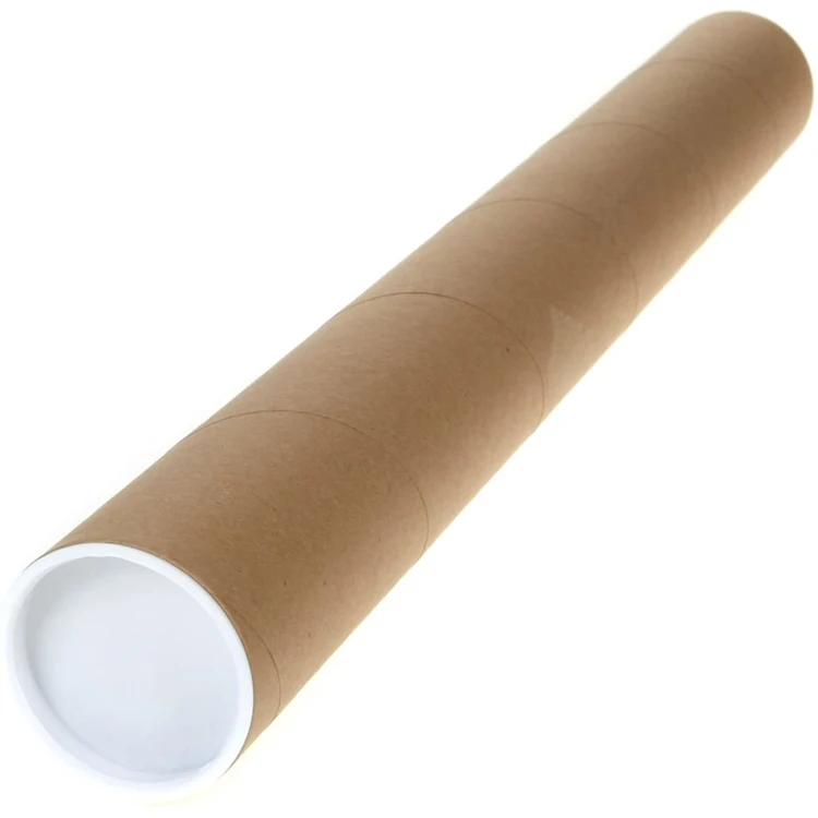 Long Cardboard Shipping Tubes Kraft Paper Mailing Shipping Tube 24 ...