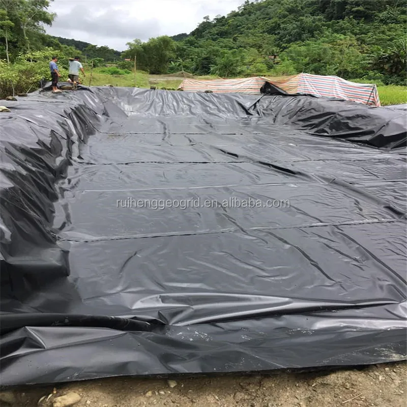 1.5 mm Pig Farm Lining HDPE LDPE Geomembrane Dam Liner in Kenya ...