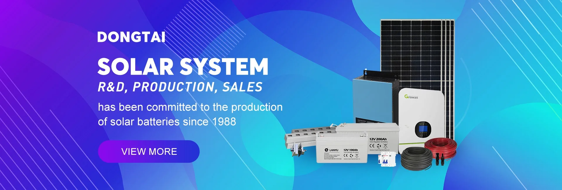 Yangzhou Dongtai Solar Energy Co., Ltd. - Lithium Battery, Gel Battery