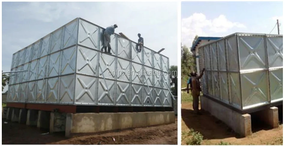 Large Volume Grp Modular Panel Water Tank - Buy Grp Modular Panel Water ...