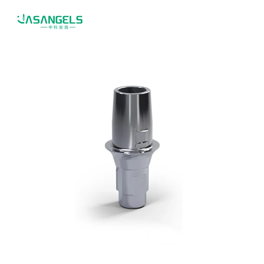 Custom titanium base compatible abutment for dental implant ti base ...