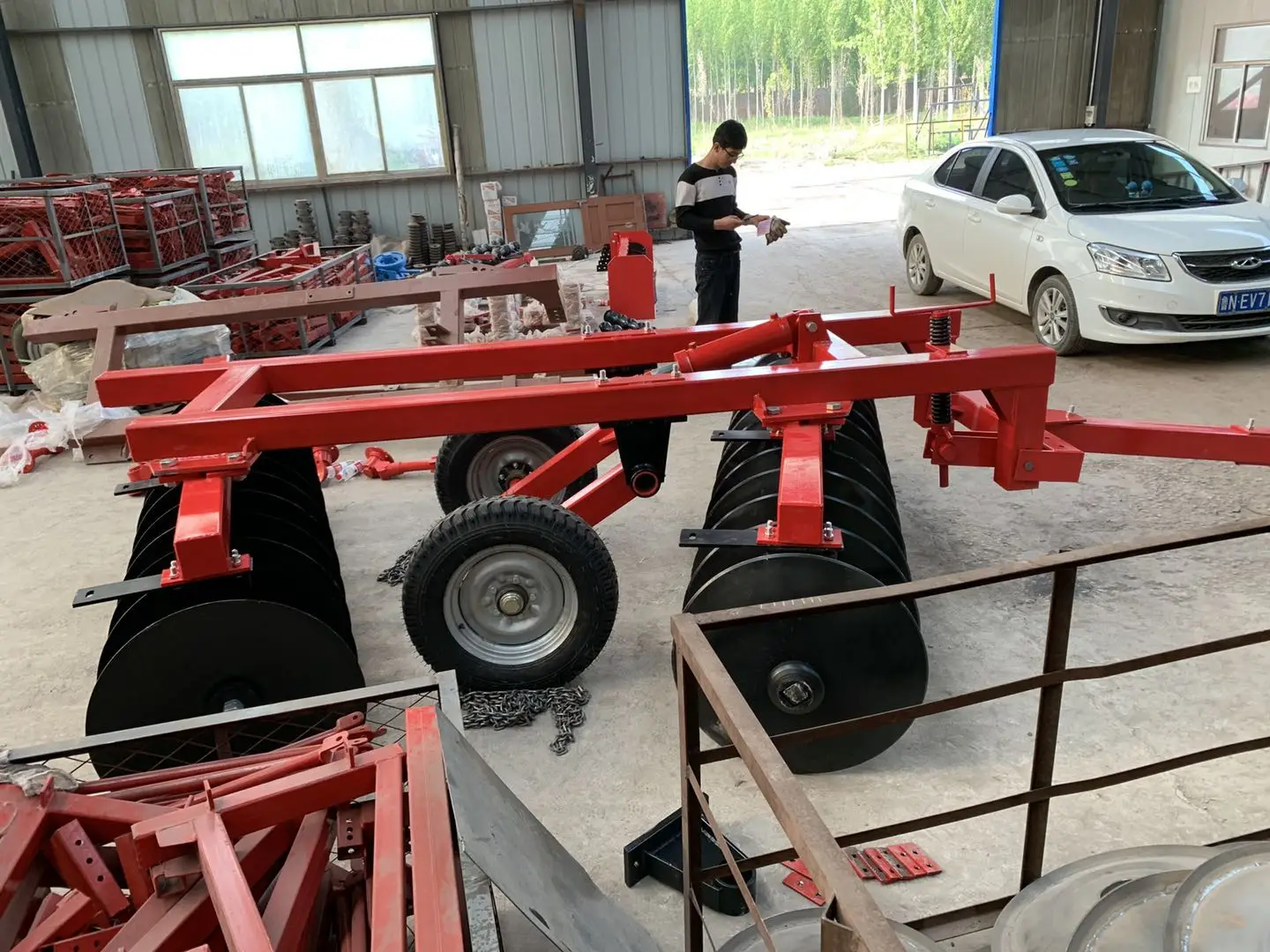 Single Row Disc Harrow - Heavy Duty Hydraulic Solution