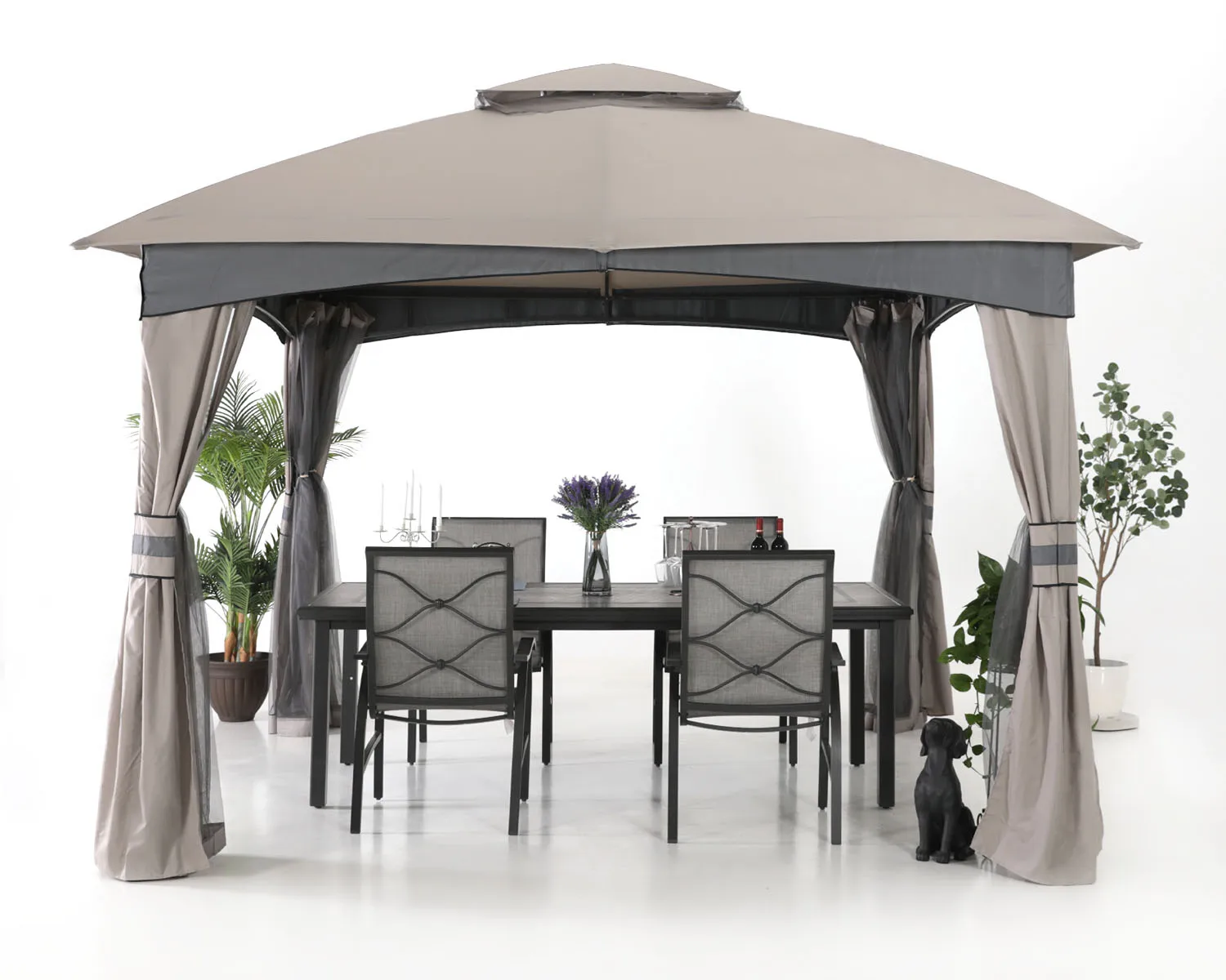 ABCCANOPY 8x8 Feet Outdoor Gazebo Patio - Economical Pergolas for Shade