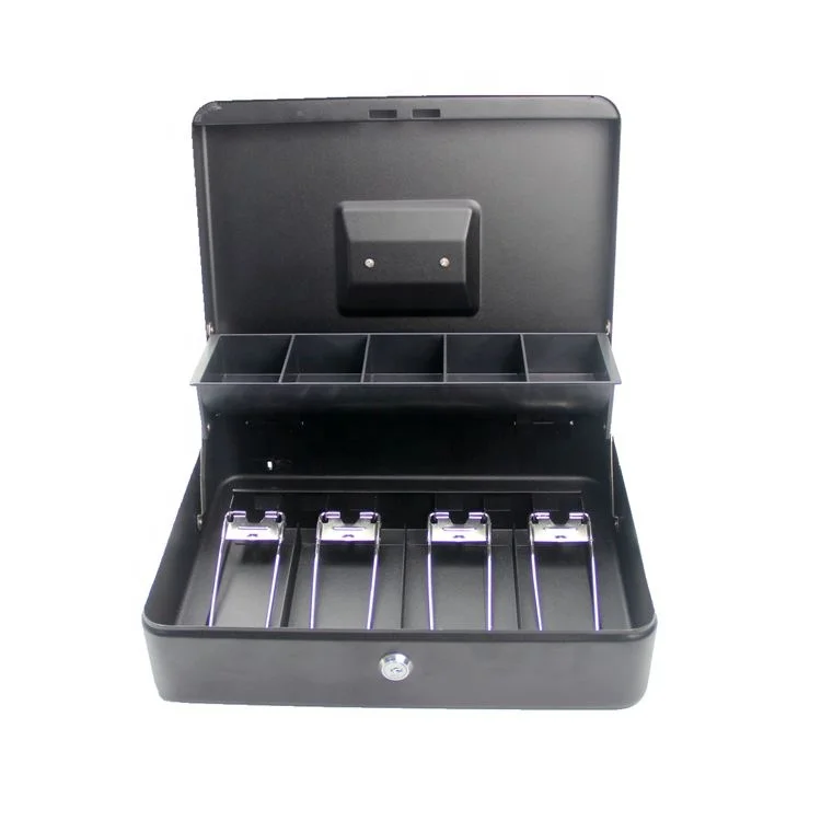 Secure and Durable Metal Money Portable Cash Box Drawer